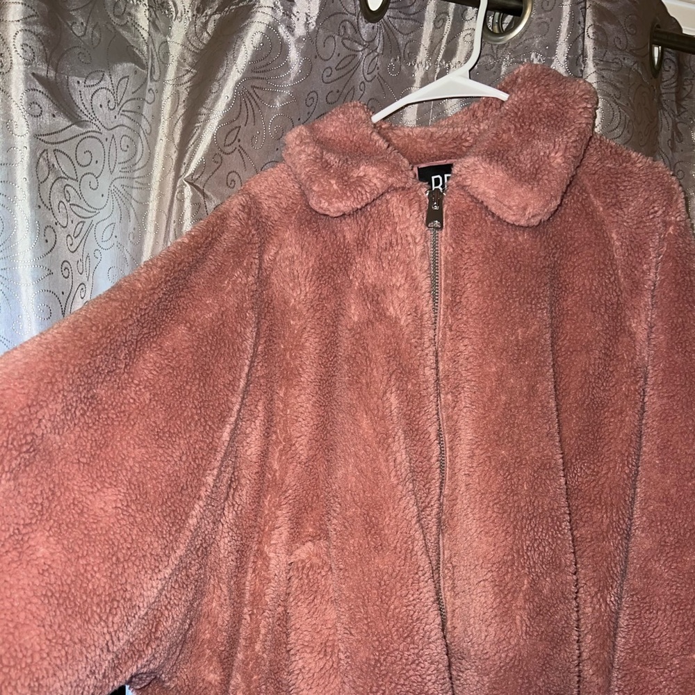 Pink Teddy Jacket - Gem